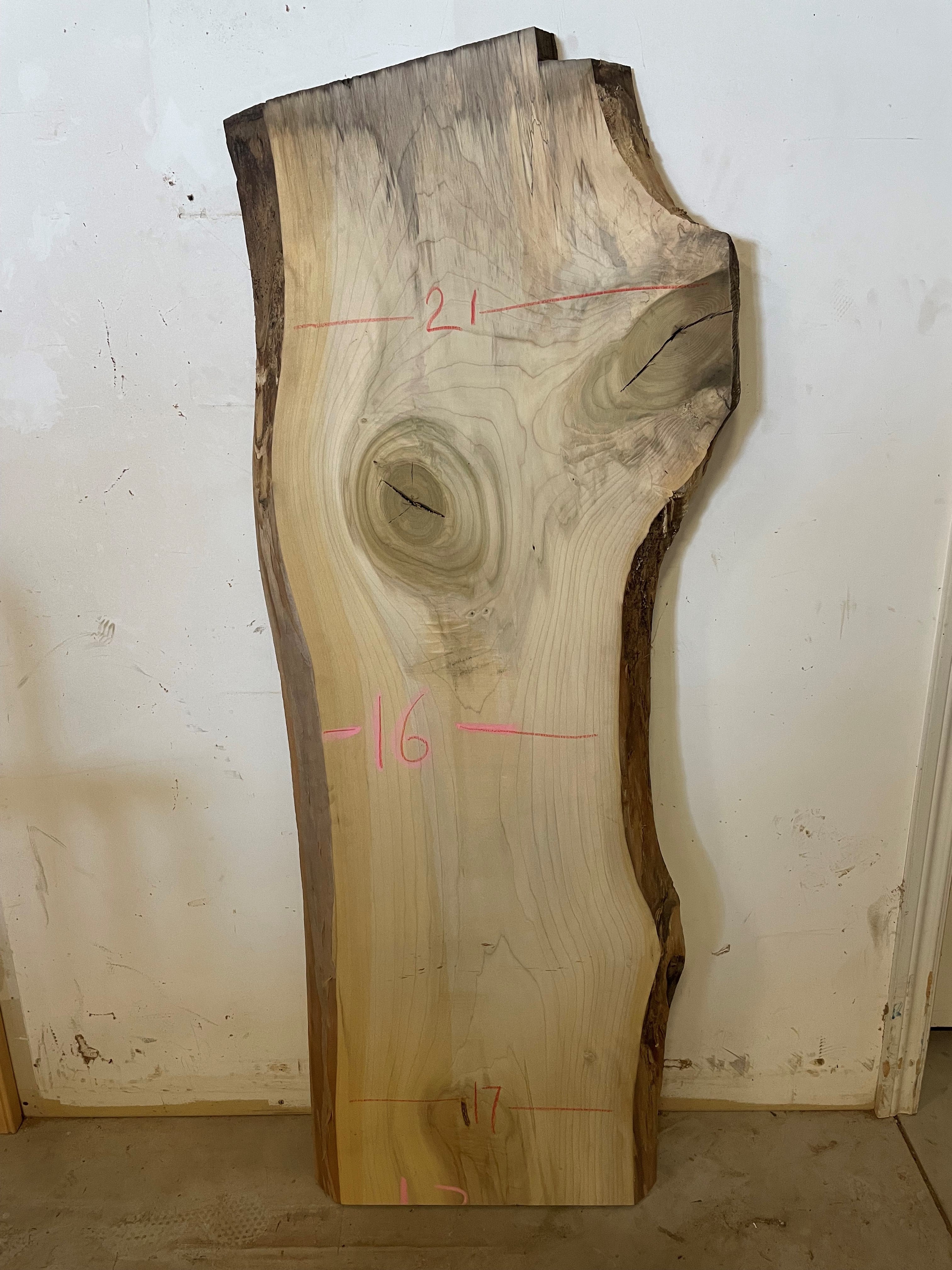 T-1 Tulipwood Live Edge Slab – London Lumber